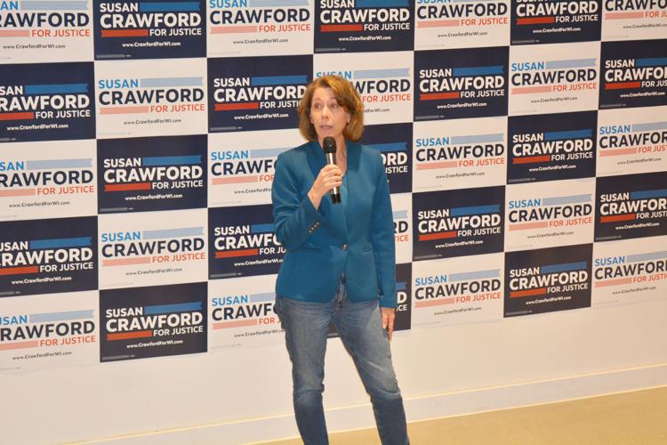 Supreme Court Justice candidate Susan Crawford visits Beloit | Local ...