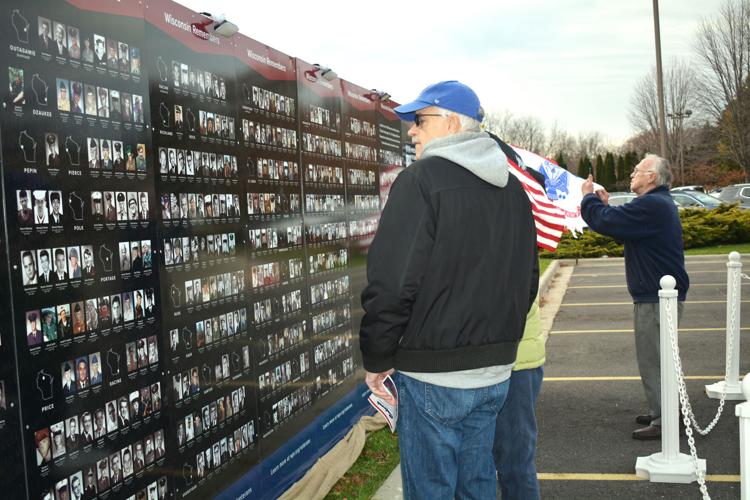 Veterans Day in Beloit includes memorial wall, flag presentations ...