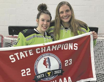 Beloit's Kamdyn Davis helps Mission hockey team win Illinois title ...
