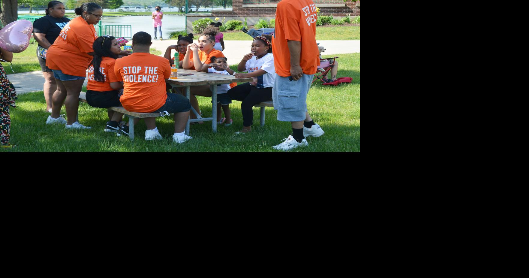 People gather to call for an end to gun violence in Beloit | Local News ...