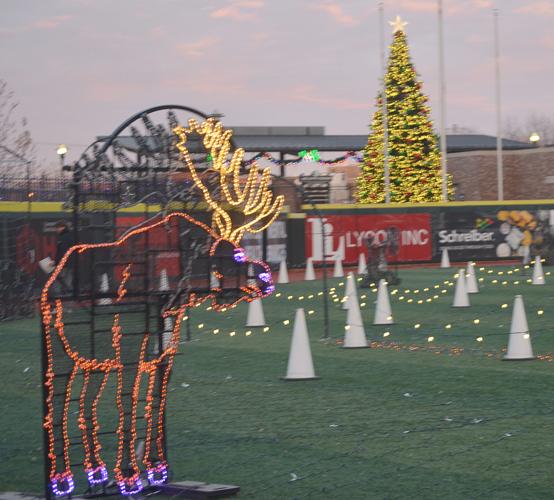 Home Run Holiday Light display makes stadium sparkle | Local News ...