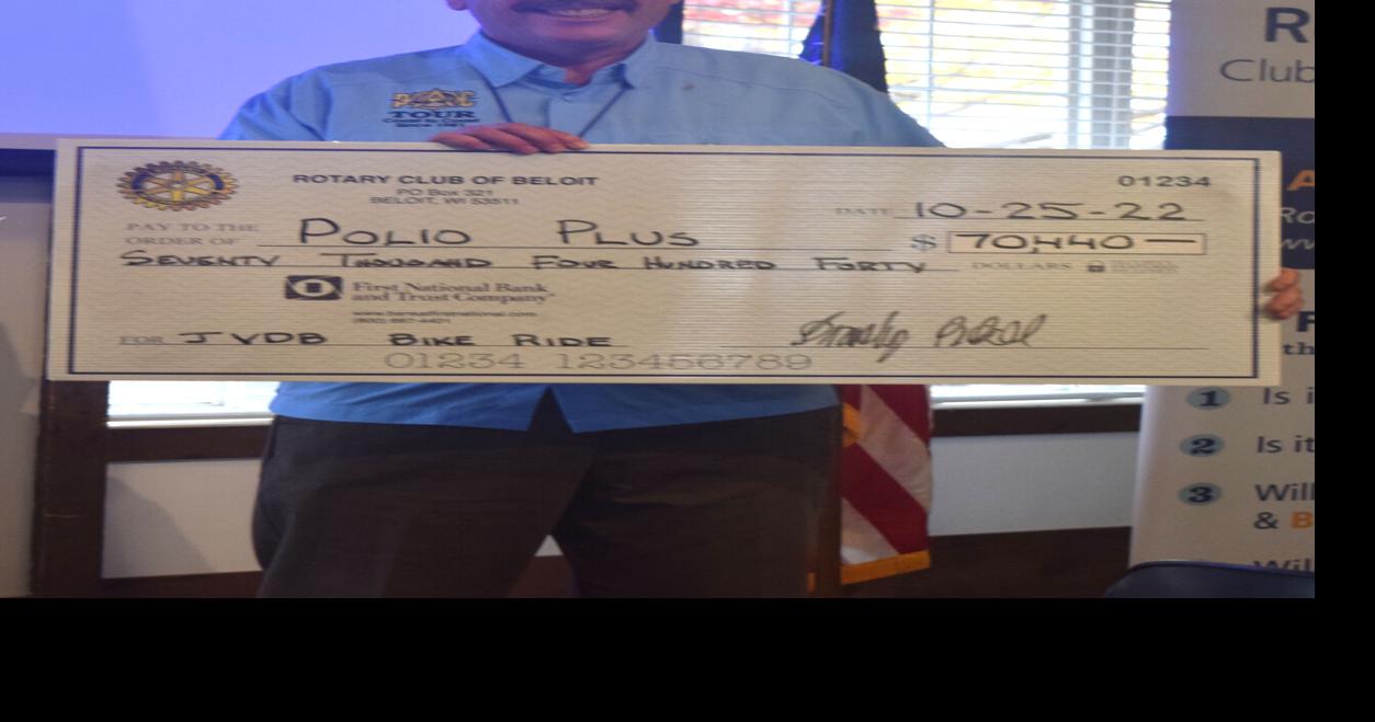 Beloit Rotary raises $70,440 to combat Polio | Local News ...