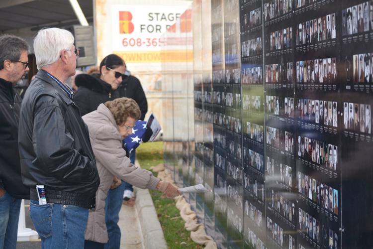Veterans Day in Beloit includes memorial wall, flag presentations ...