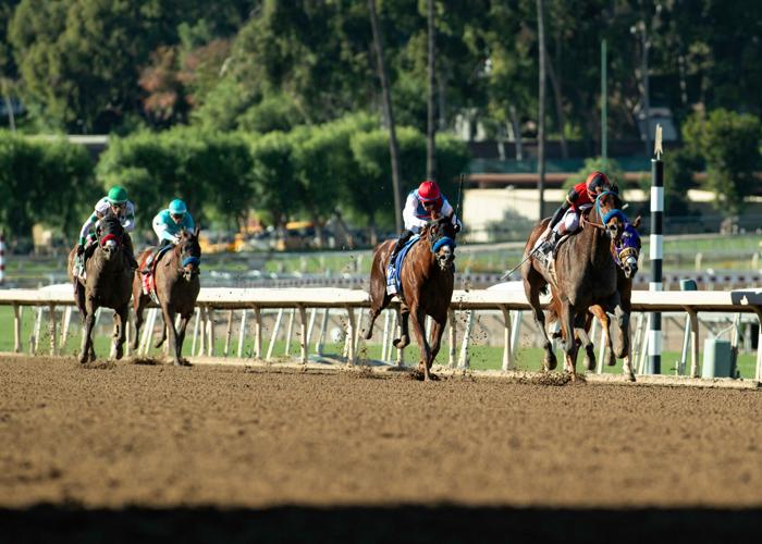 So Happy wins $200,000 San Vicente Stakes under 60-year-old Hall of ...