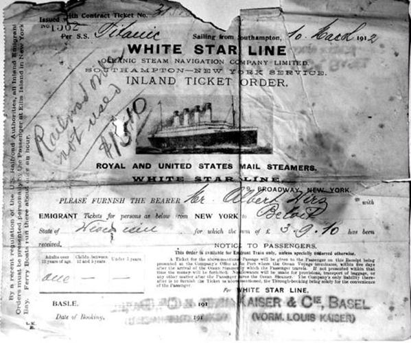Remembering the Titanic | Uncategorized | beloitdailynews.com