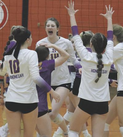 Hononegah girls volleyball takes down Hampshire to advance to sectional ...