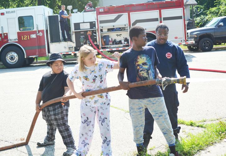 Beloit students get hands-on experience with firefighters | Local News ...
