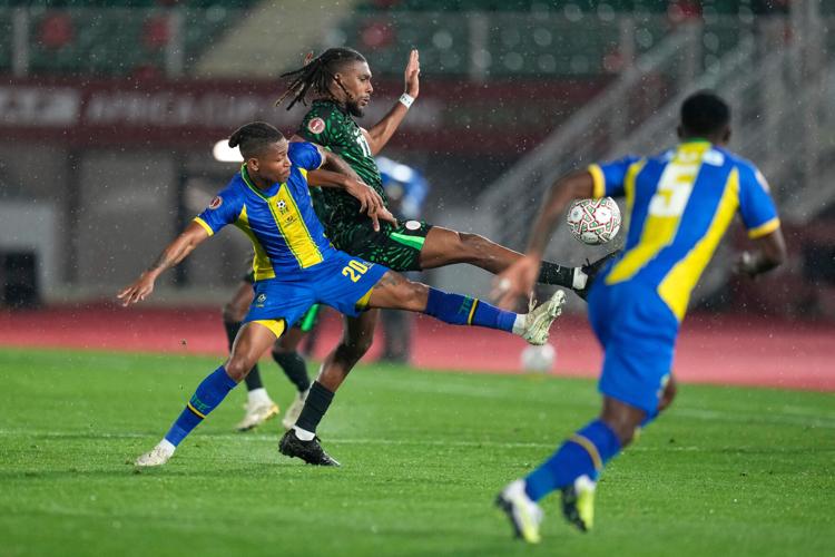 Nigeria's Alex Iwobi pulling the strings for Super Eagles at Africa Cup ...