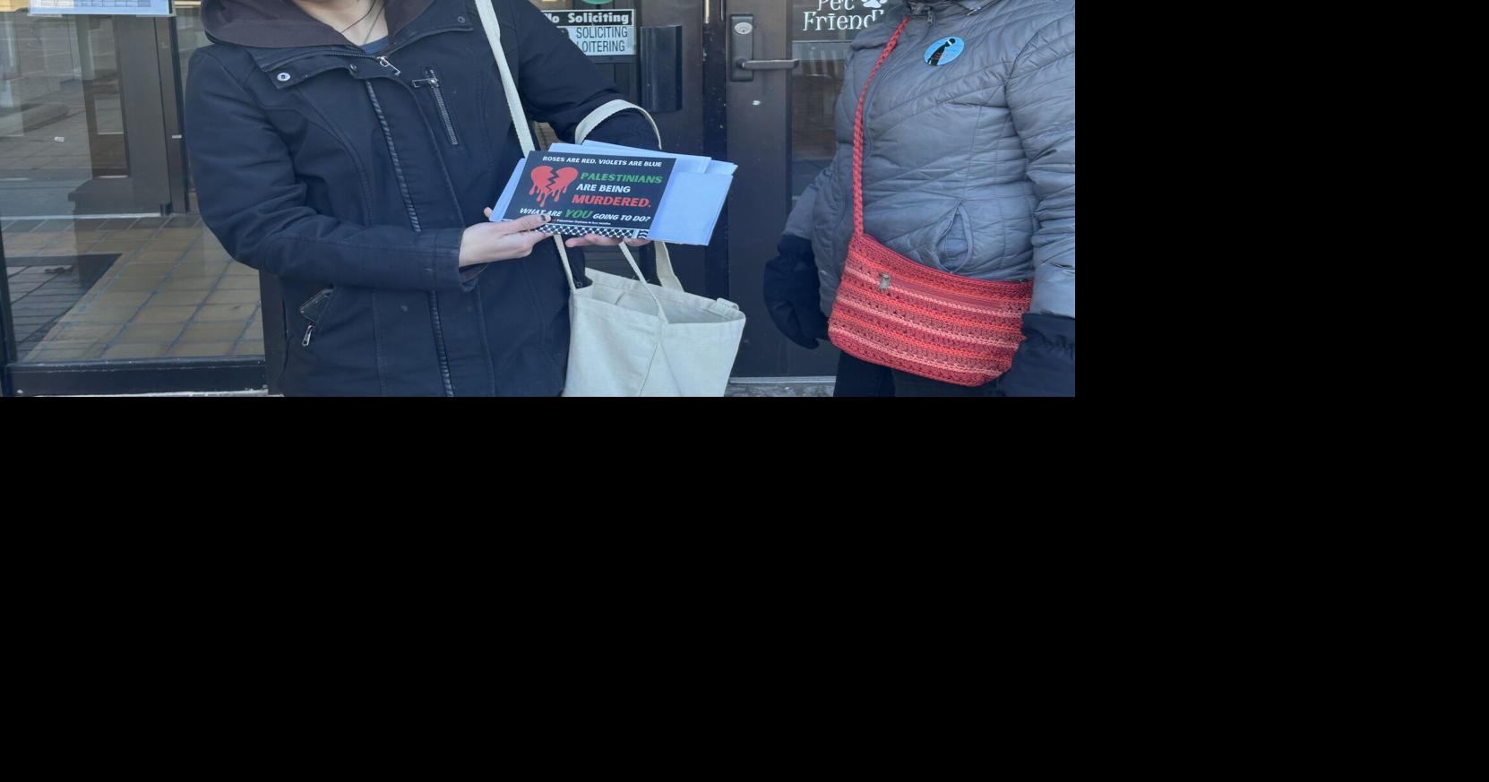 Demonstrators call on Steil to aid Palestine | Local News ...