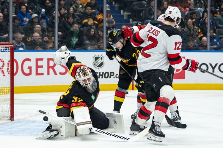 Cody Glass has 2 goals and an assist in Devils' 5-4 win over Canucks ...