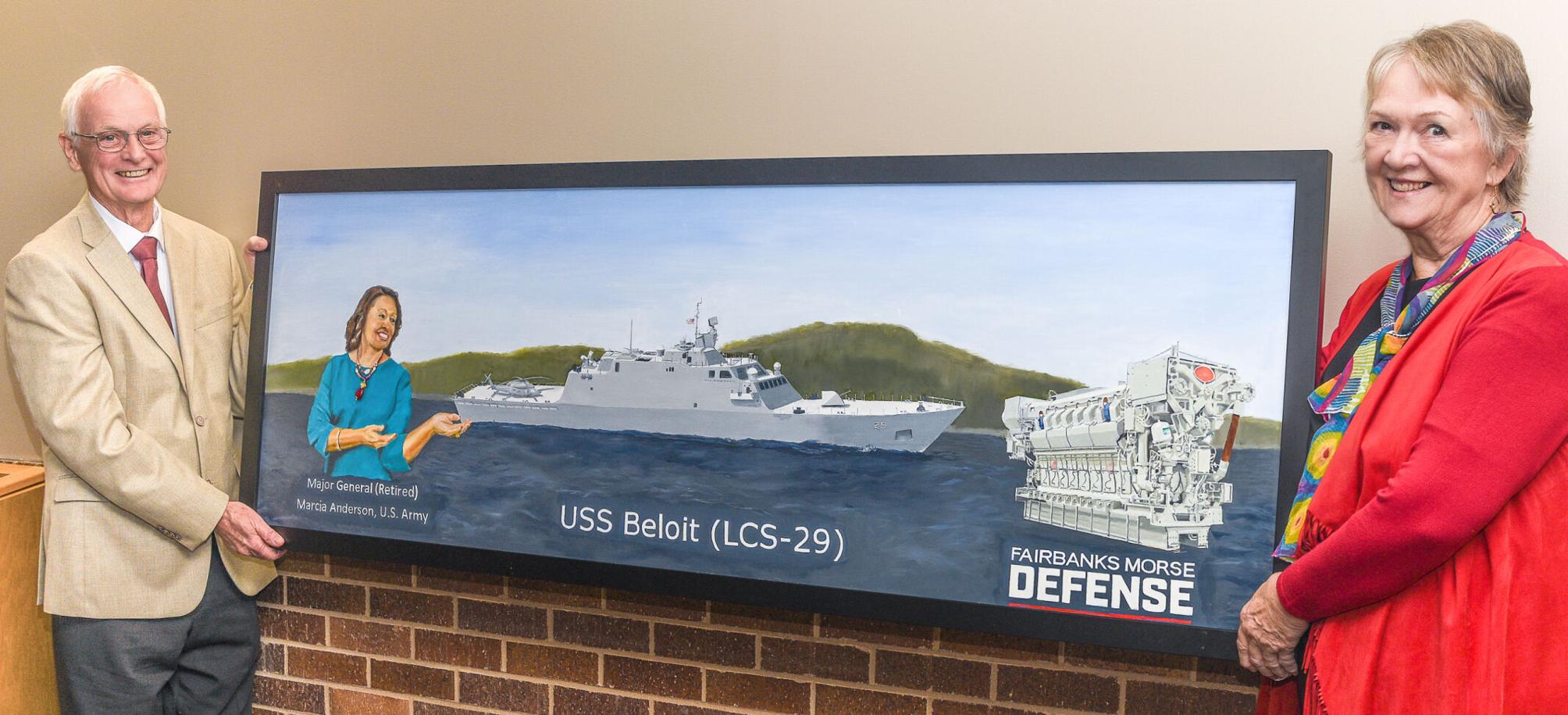 USS Beloit painting | Community | beloitdailynews.com