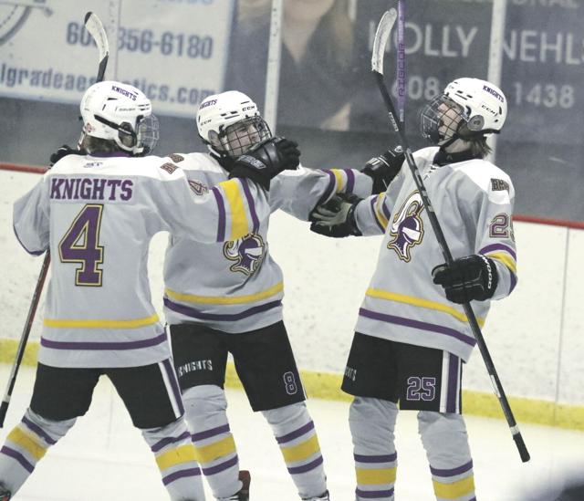 Beloit Memorial hockey team snaps skid by downing Waupaca 7-4 | Sports ...