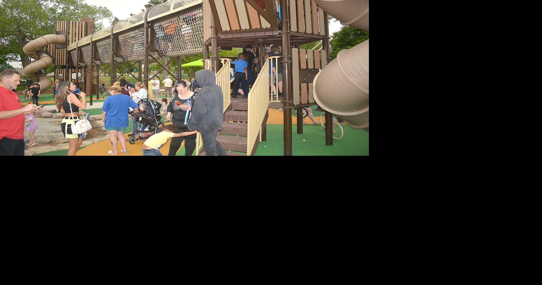 Turtle Island Playground reopens to the delight of children | Local ...