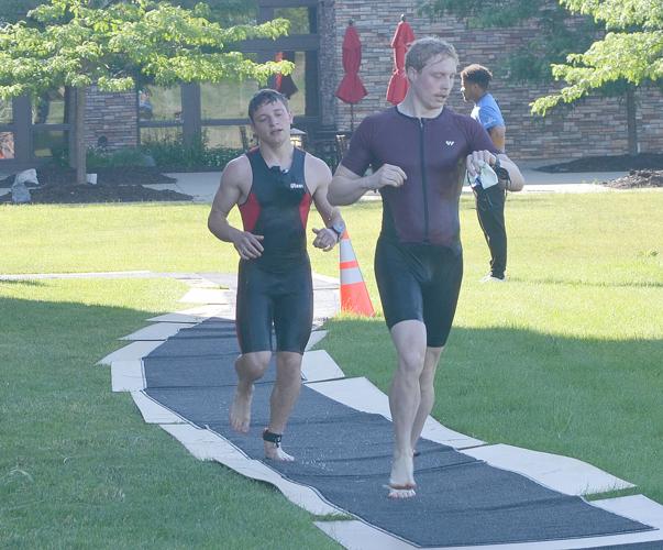 Athletes swim, bike, run in Prairie Triathlon | Local News ...
