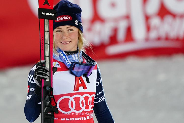Mikaela Shiffrin keeps World Cup slalom streak going but slams course ...