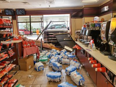 No injuries reported after truck crashes into Casey's store in Roscoe ...