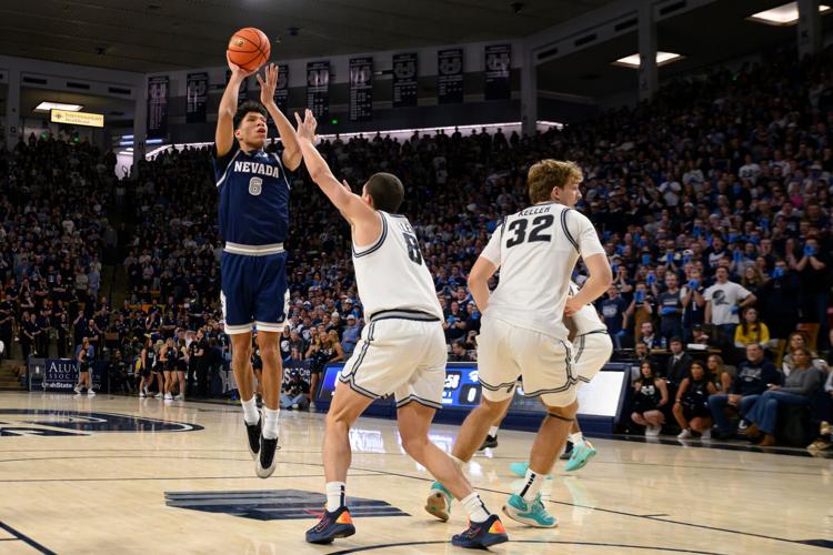 Mason Falslev scores 26 points to help No. 23 Utah State beat Nevada 71 ...