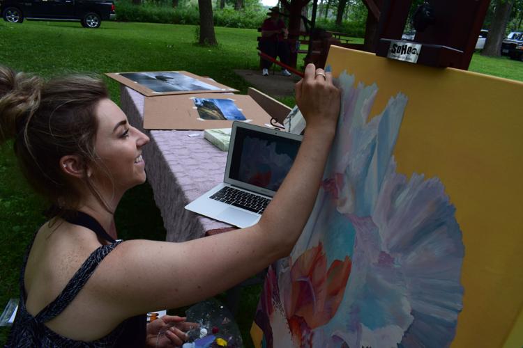 Ice cream and artists draw Beckman Mill crowd | Uncategorized ...