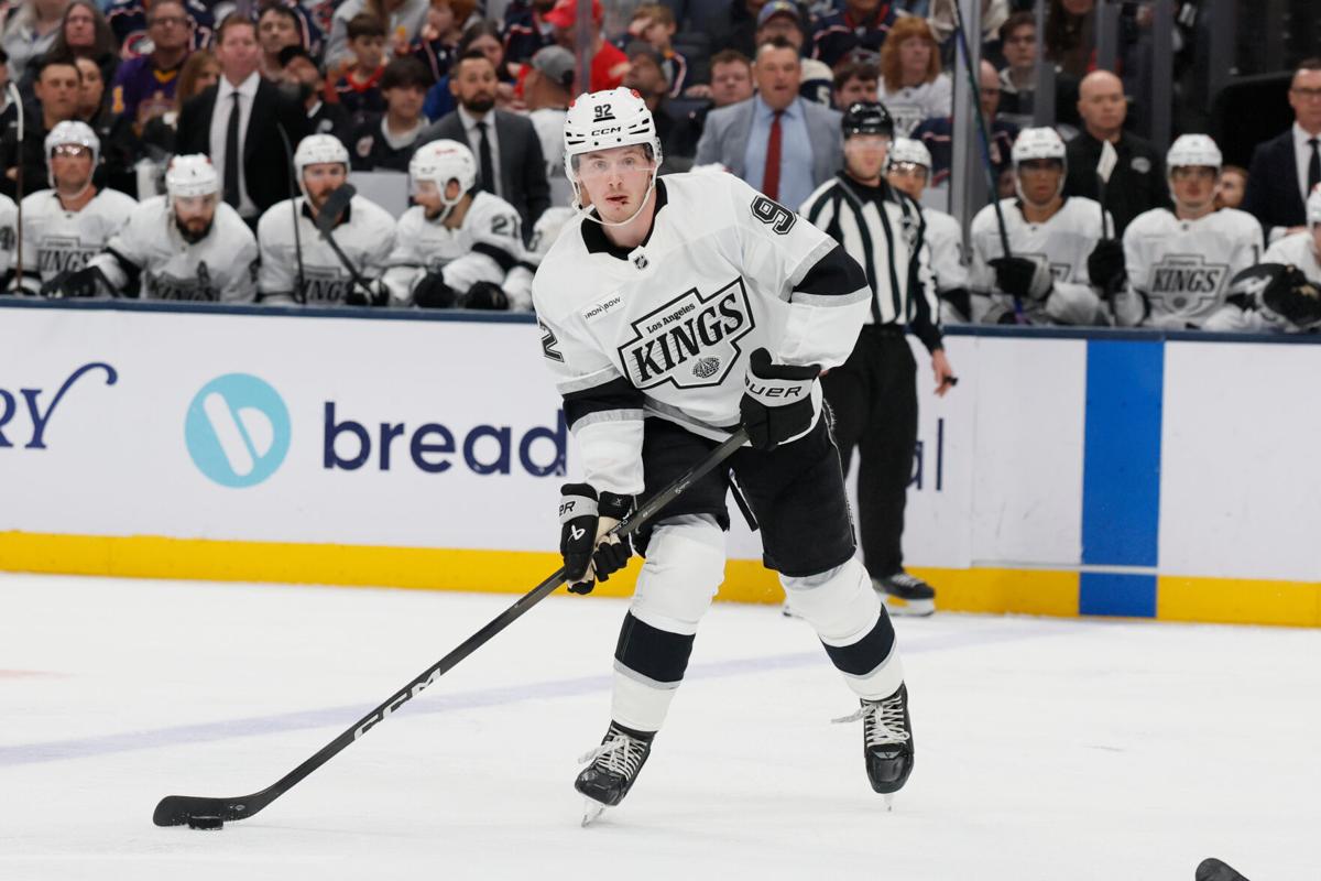 LA Kings re-sign defenseman Brandt Clarke to 5-year, $37 million deal ...