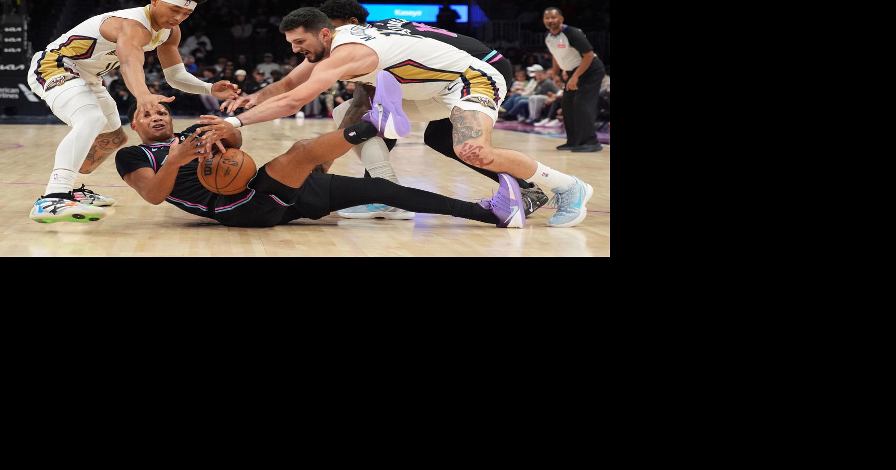 Powell makes career-high nine 3-pointers as Heat beat Pelicans 125-106 | National Sports ...