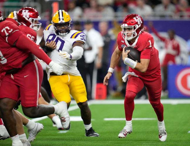 Weigman throws 4 touchdown passes as Houston beats LSU 38-35 in Texas ...