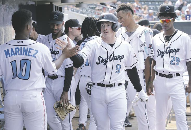 Jacob Berry helps Sky Carp celebrate his promotion to Double-A | Sports ...