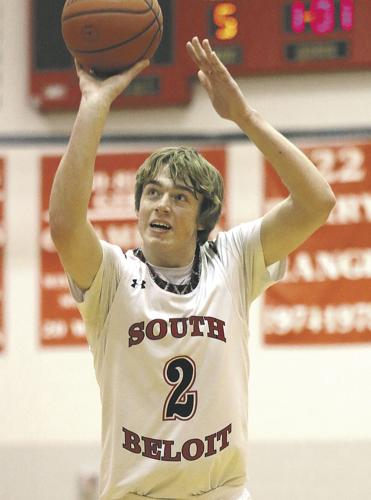 South Beloit's Ross Robertson and Beloit Memorial's Amare Hereford ...