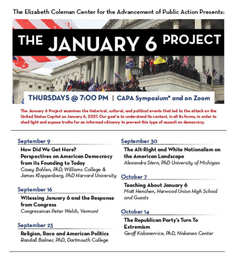Historians discuss what led to Jan. 6 insurrection, during CAPA forum ...