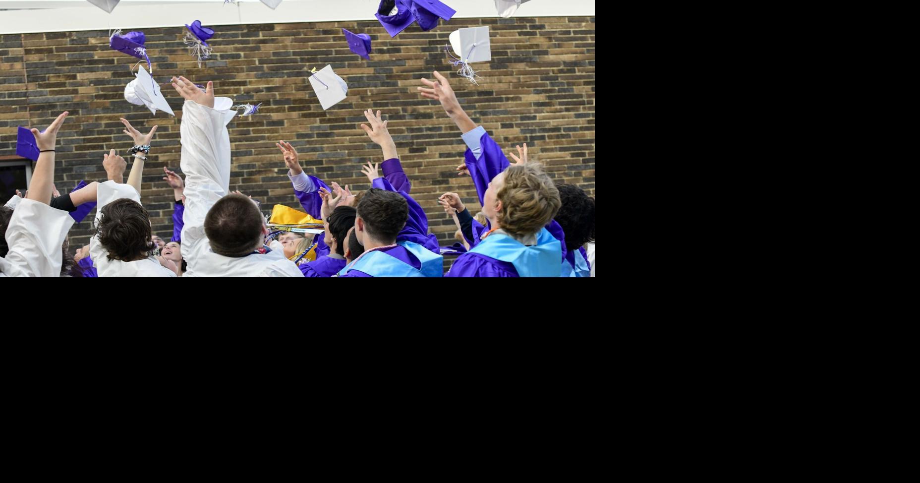 'We made it': Bellows Falls takes it inside to celebrate 58 graduates ...