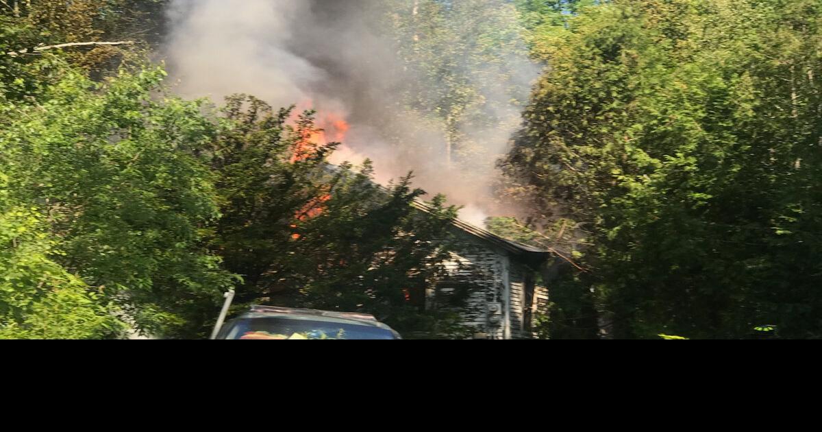 None injured as persistent fire destroys home in Winhall | Local News ...