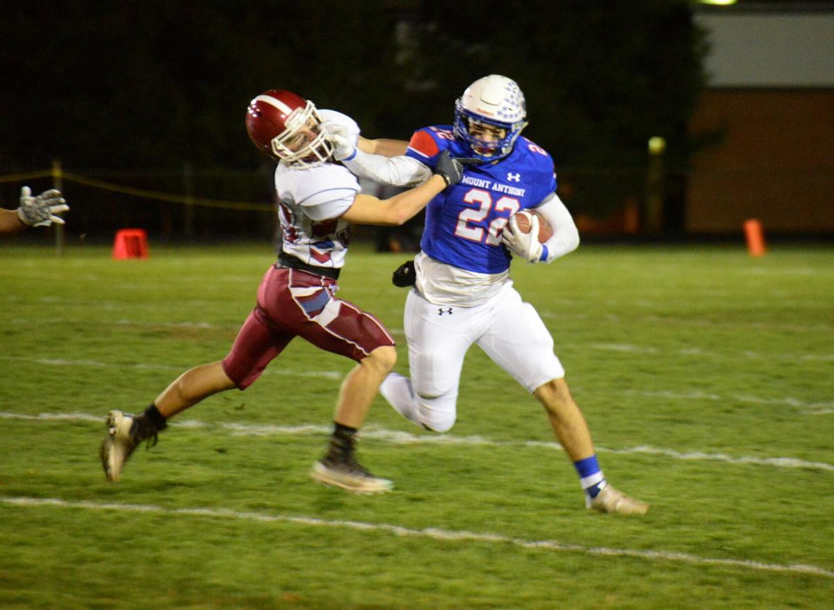 Tanner Bushee, Ayman Naser lead Mount Anthony football over Colchester ...