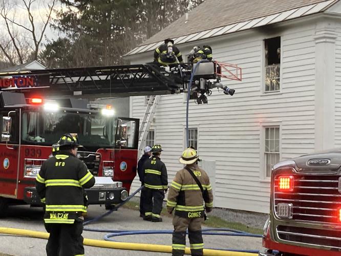 Fire under control on South Street in Bennington, no one injured ...