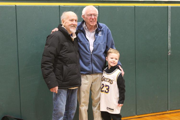 Shooting hoops with Senator Bernie Sanders | Local News ...