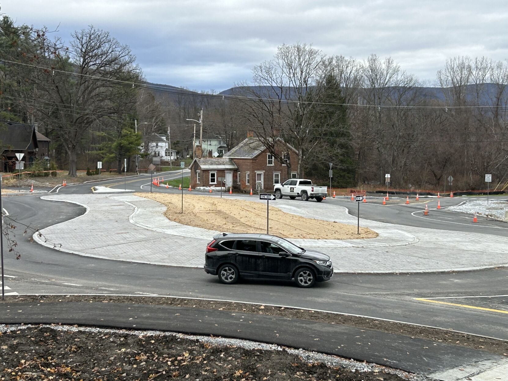 'Peanut' roundabout is opened to through traffic | Local News ...