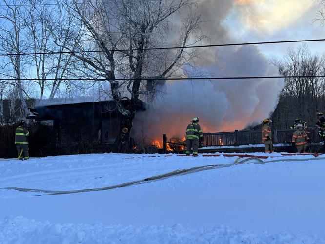 Departments respond to fully involved house fire in West Dover | Local ...