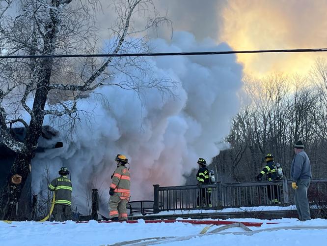 Departments respond to fully involved house fire in West Dover | Local ...