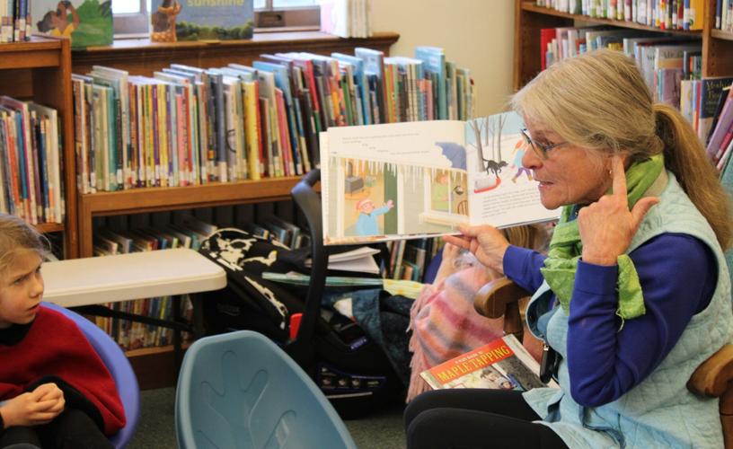 Tapping into community, McCullough story time gets a little sappy ...