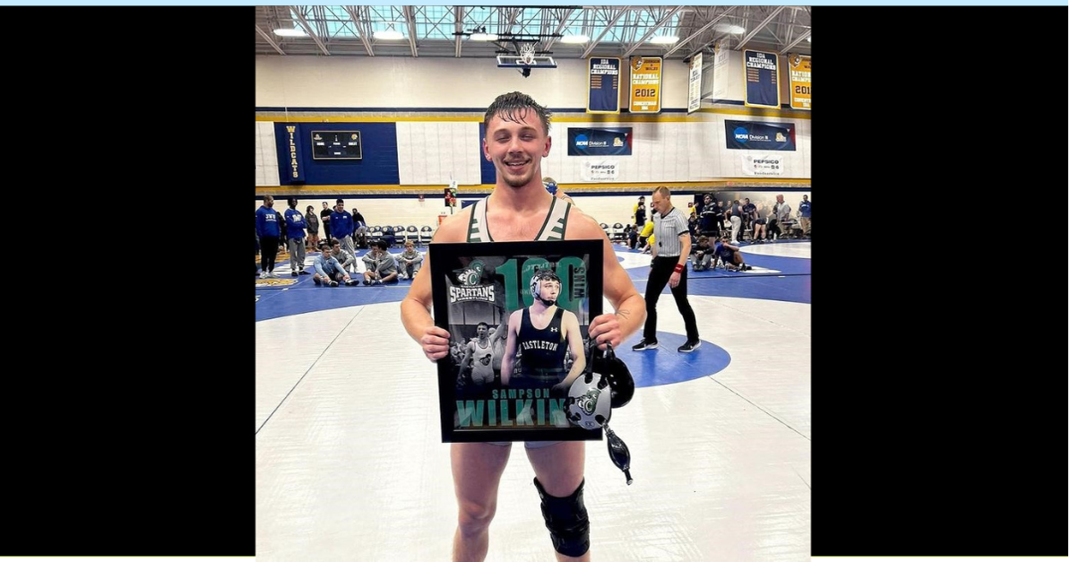 Former Mount Anthony wrestling star earns 100th college victory ...