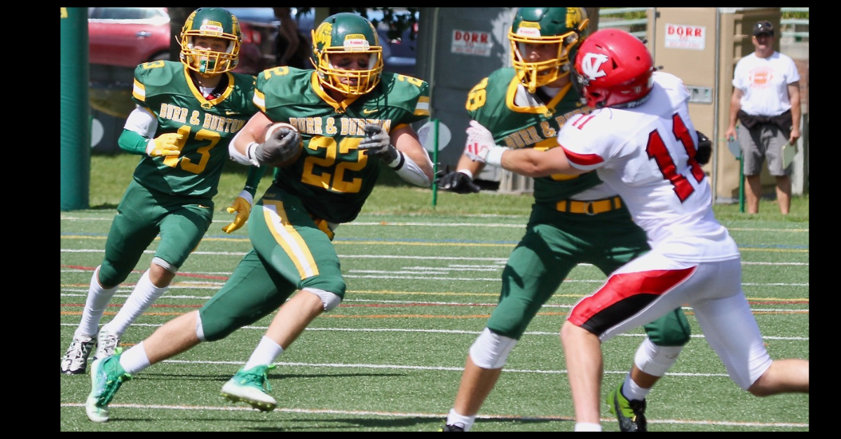 Burr and Burton football stuns defending champs CVU in season opener ...