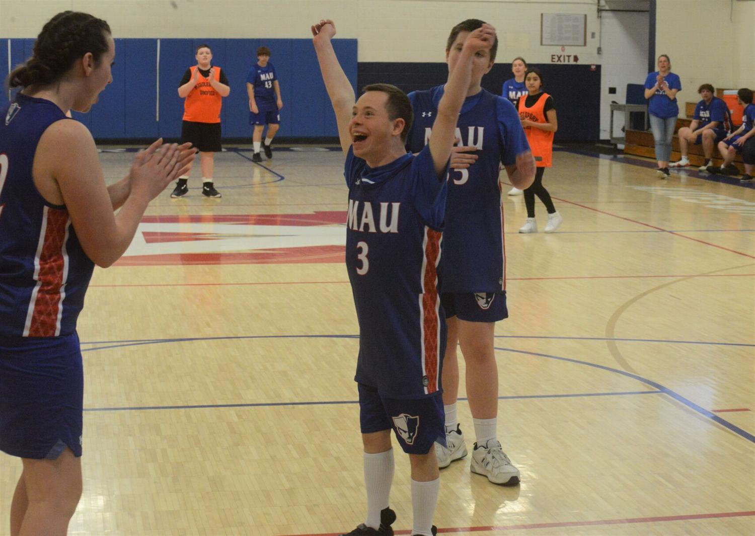 Welcome home: Mount Anthony unified basketball plays first home game in ...