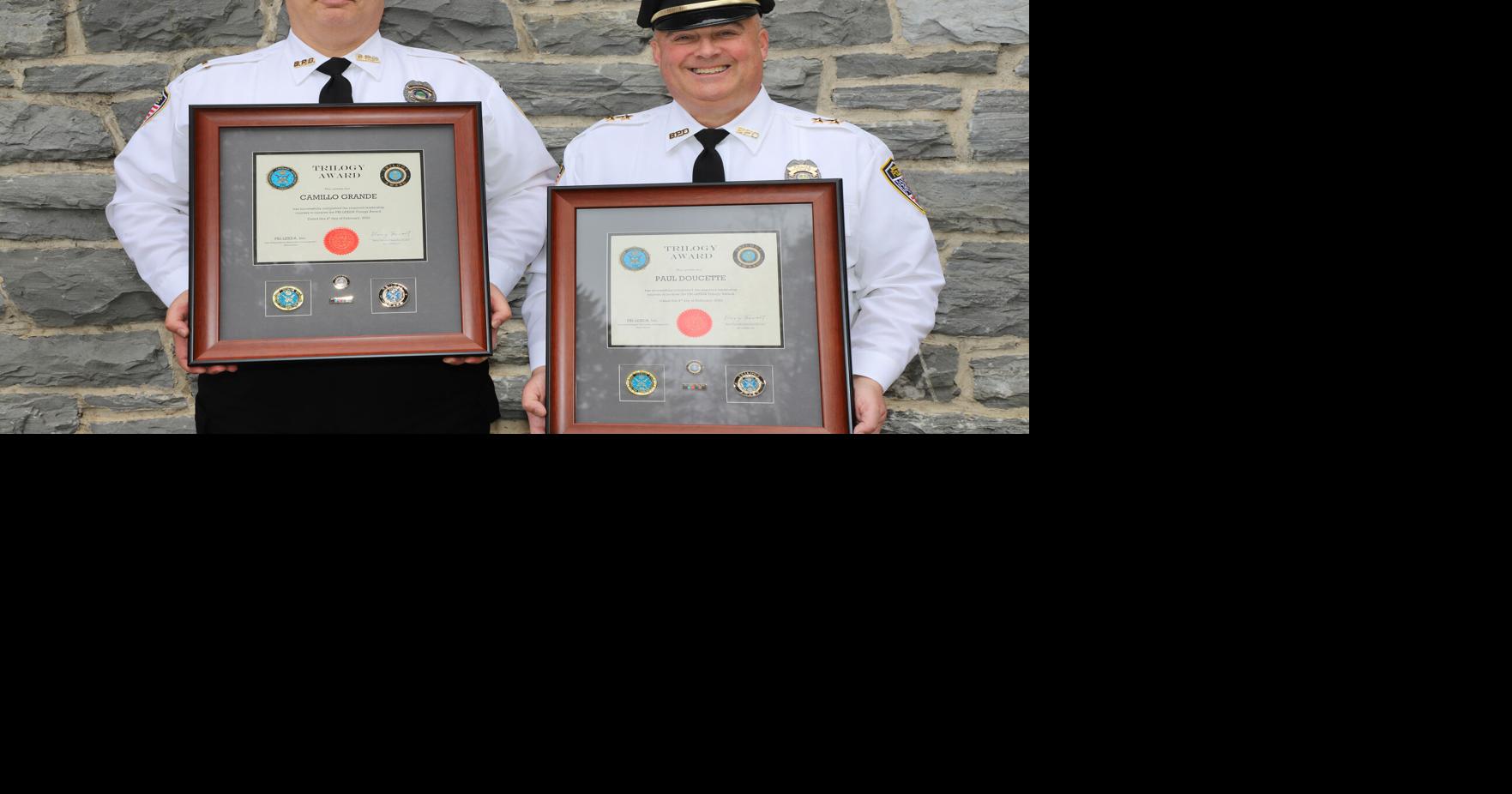 Bennington Police leadership receive award at FBI Command College ...