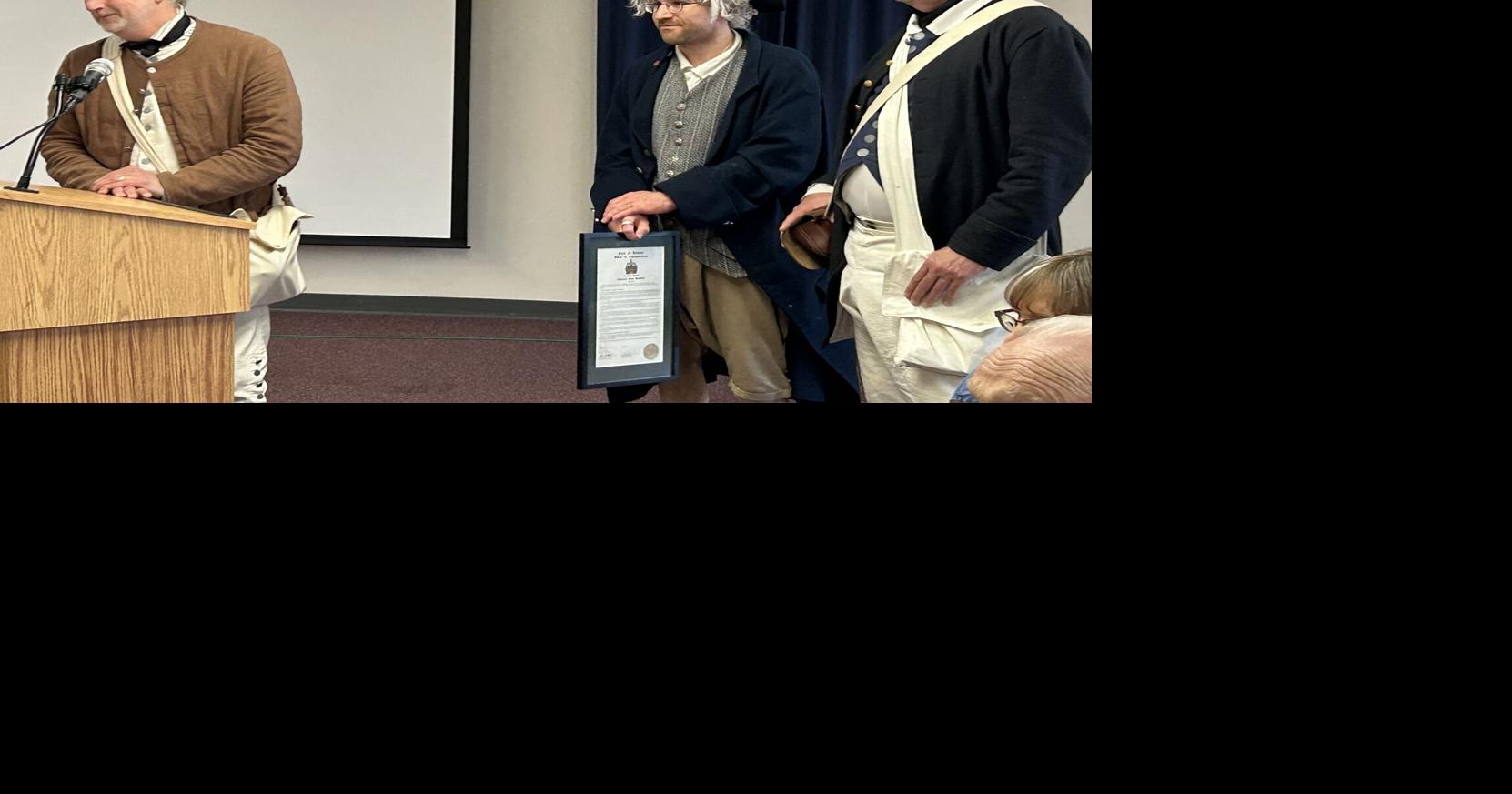 Historic figures spread the word on 250th events | | benningtonbanner.com