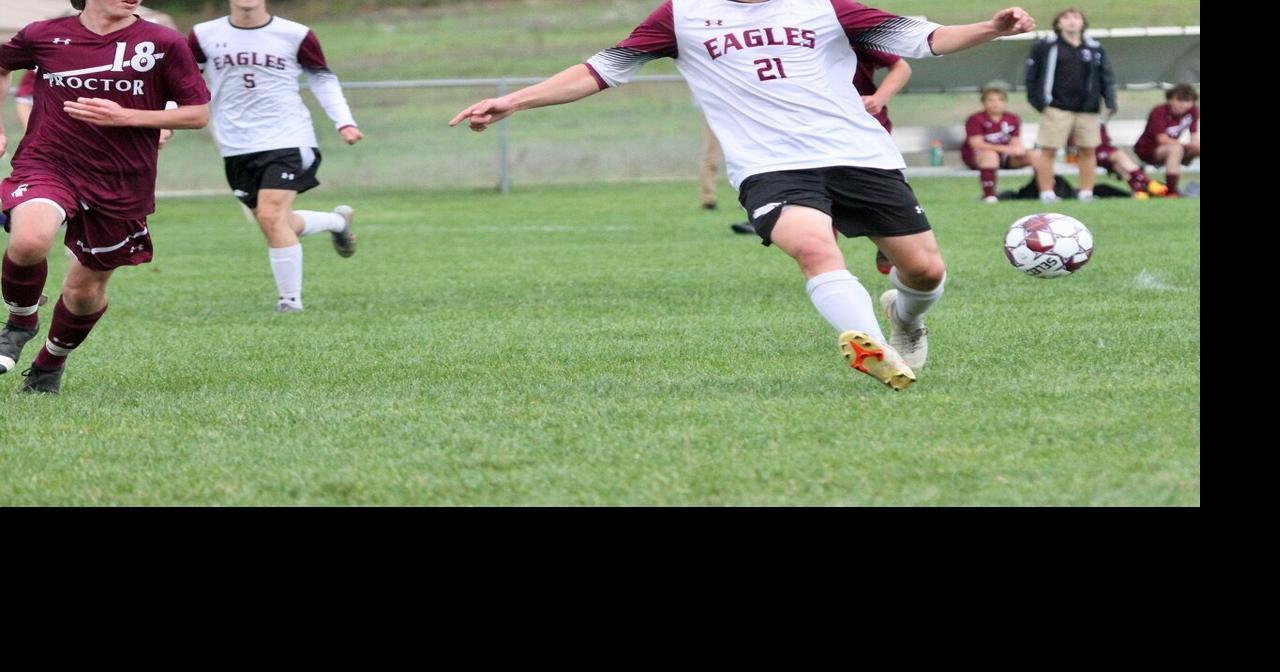 A senior night to remember: Arlington's Hunter McDermott nets 9 goals ...