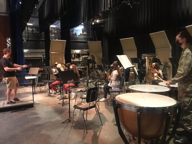 Mount Anthony Union High School bands hold first indoor concert in two ...
