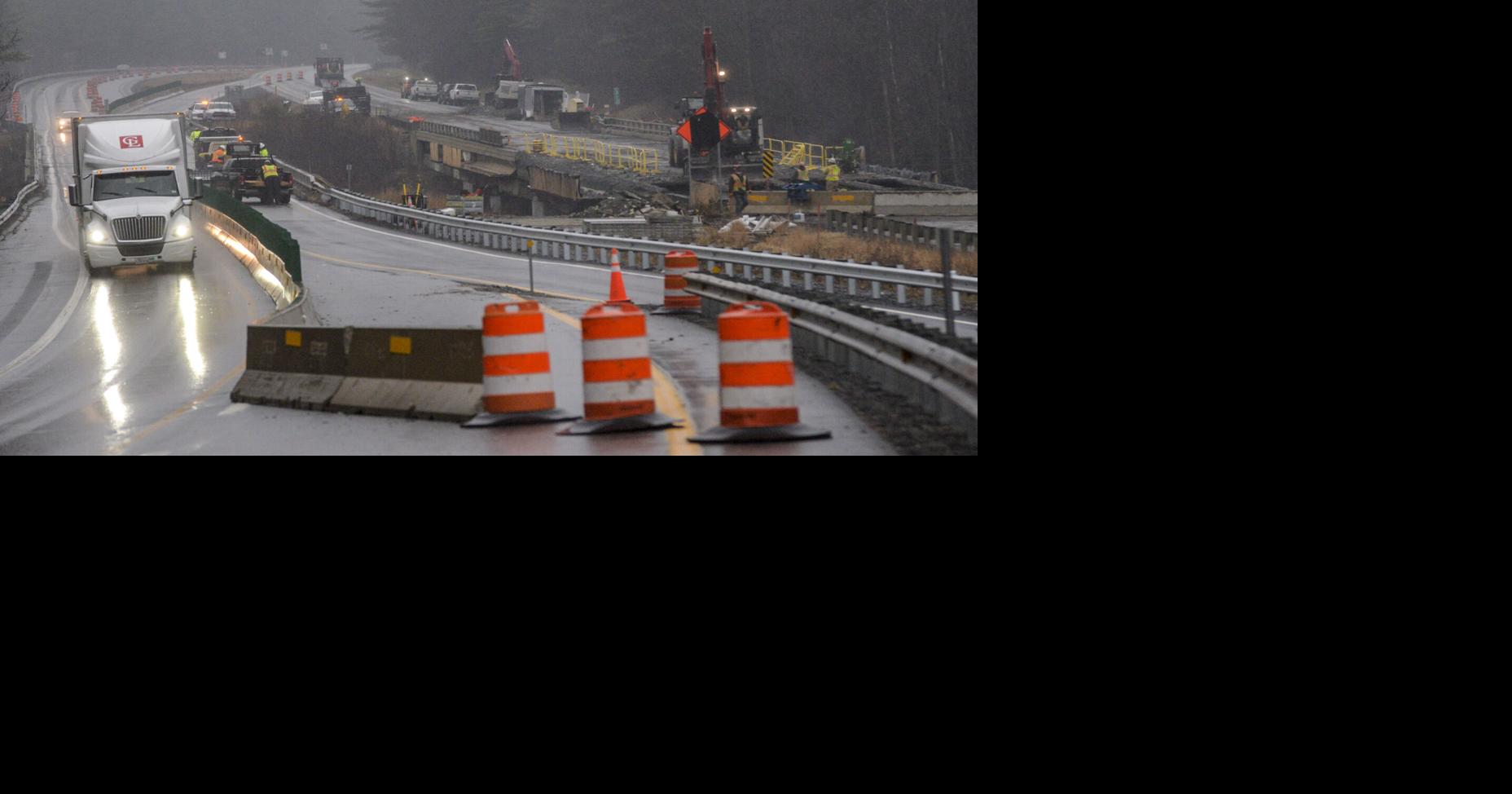 Failed expansion joint leads to highway lane closure | News ...