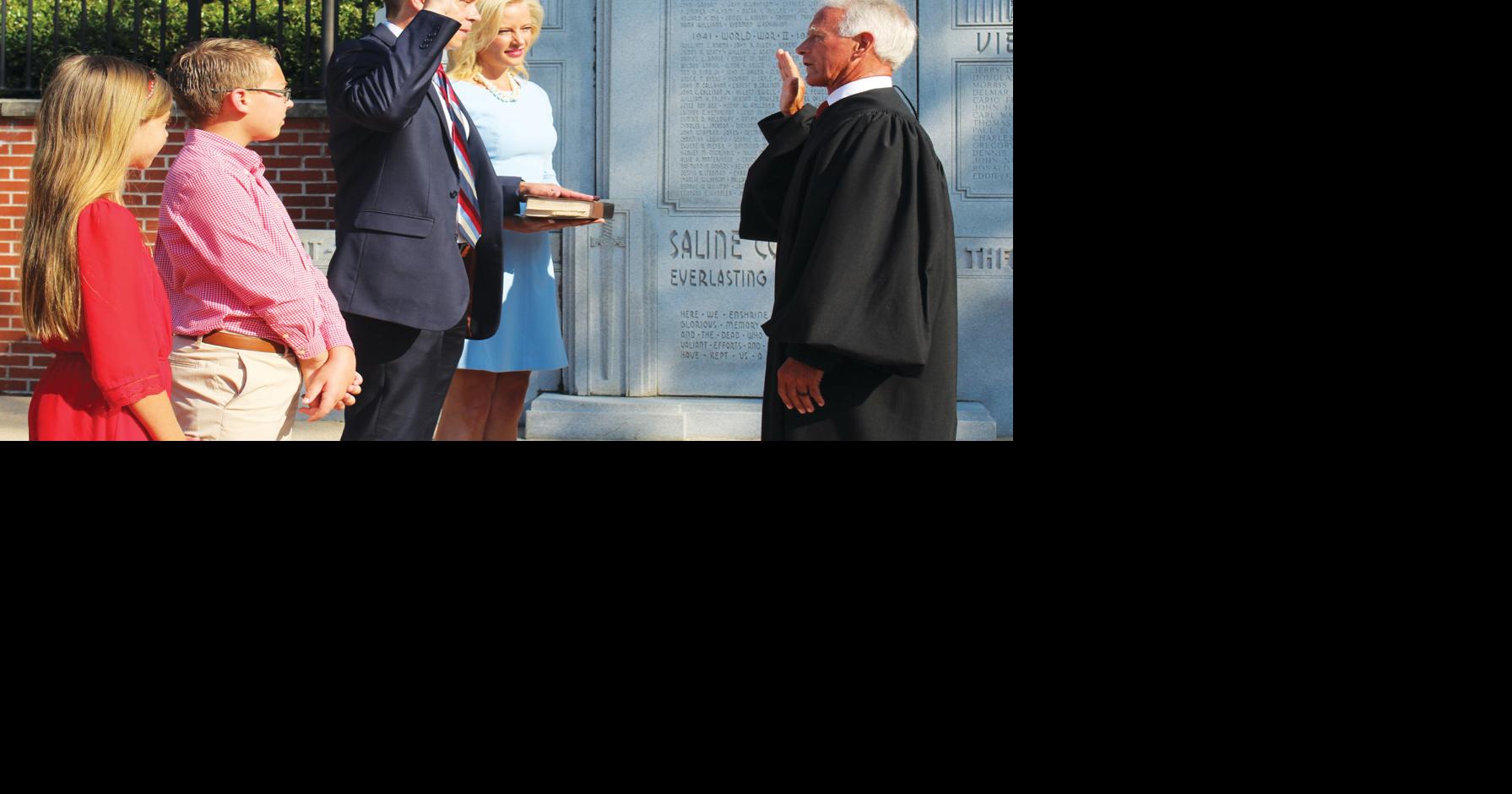 Newton sworn in as new district judge | | bentoncourier.com