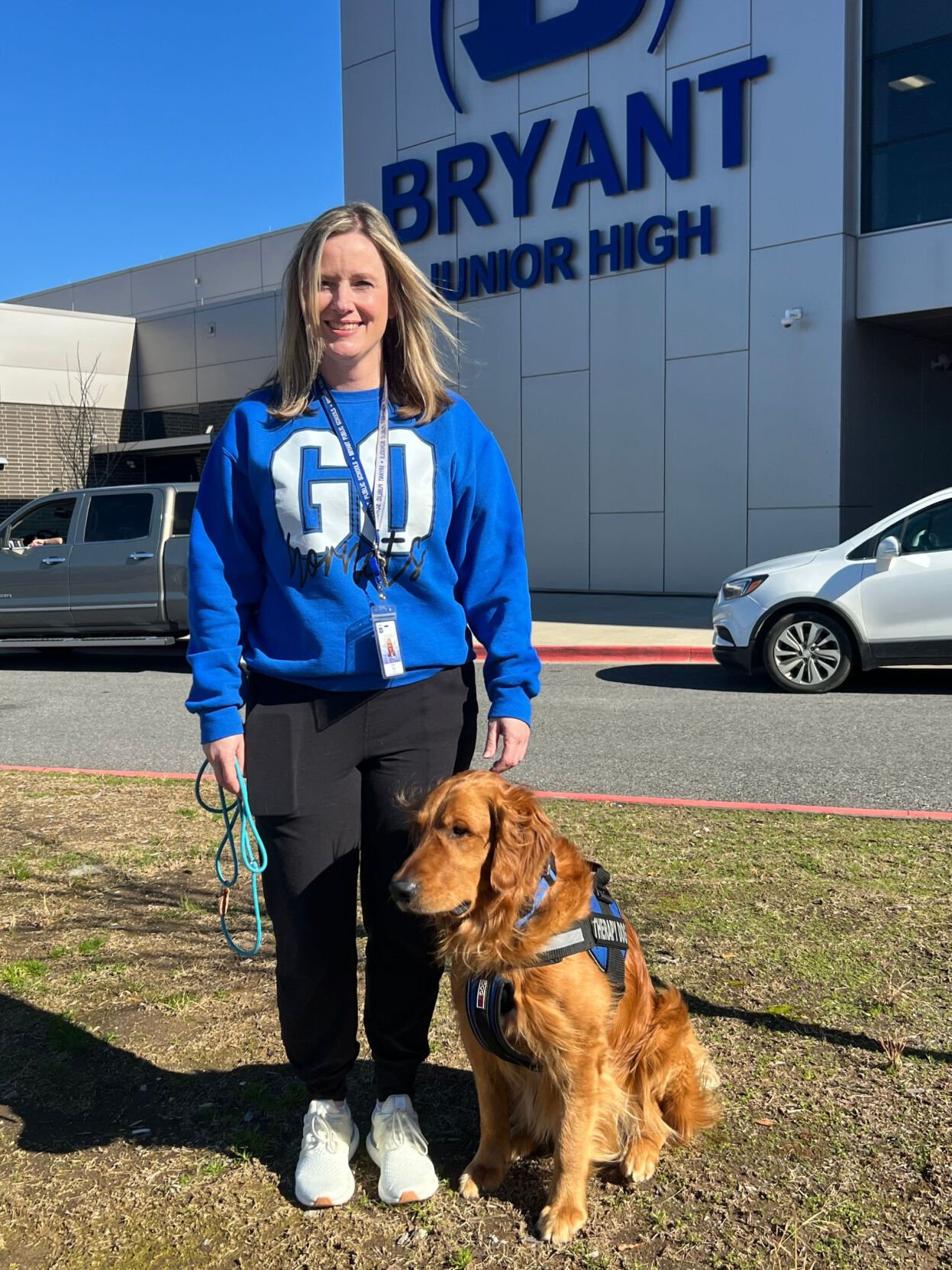 Four-legged therapist Archie popular at Bryant Junior High ...