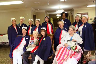 Nurses Honor Guard presents first-ever living tribute to retired nurses ...