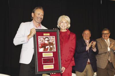 Susie Everett receives Brandon Burlsworth Foundation Legends Award ...