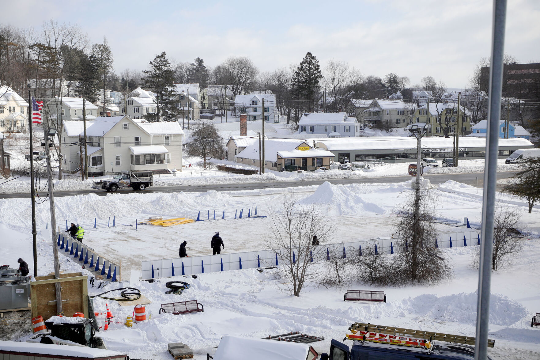 Outdoor ice rink is officially open at Wahconah Park in Pittsfield ...